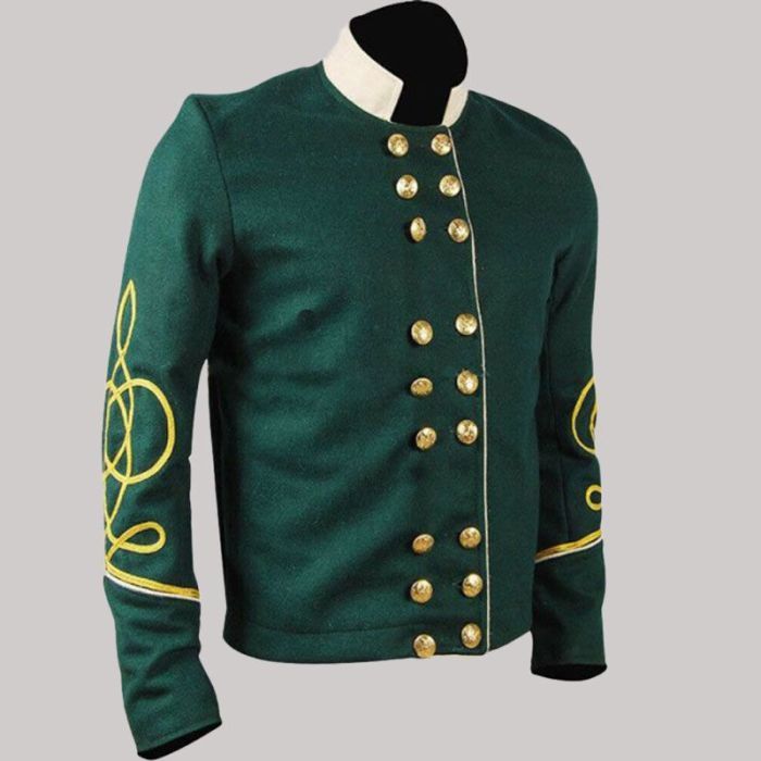 Civil war union berdans sharpshooter shell jacket captain uniform ...